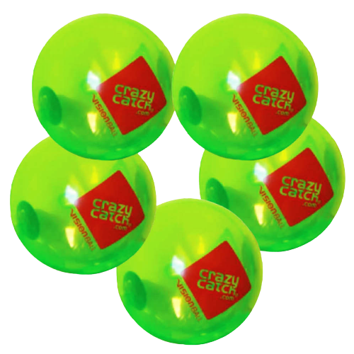 Crazy Catch Vision Ball "LED glow" 5 pack 🌟 – Lightning Sports